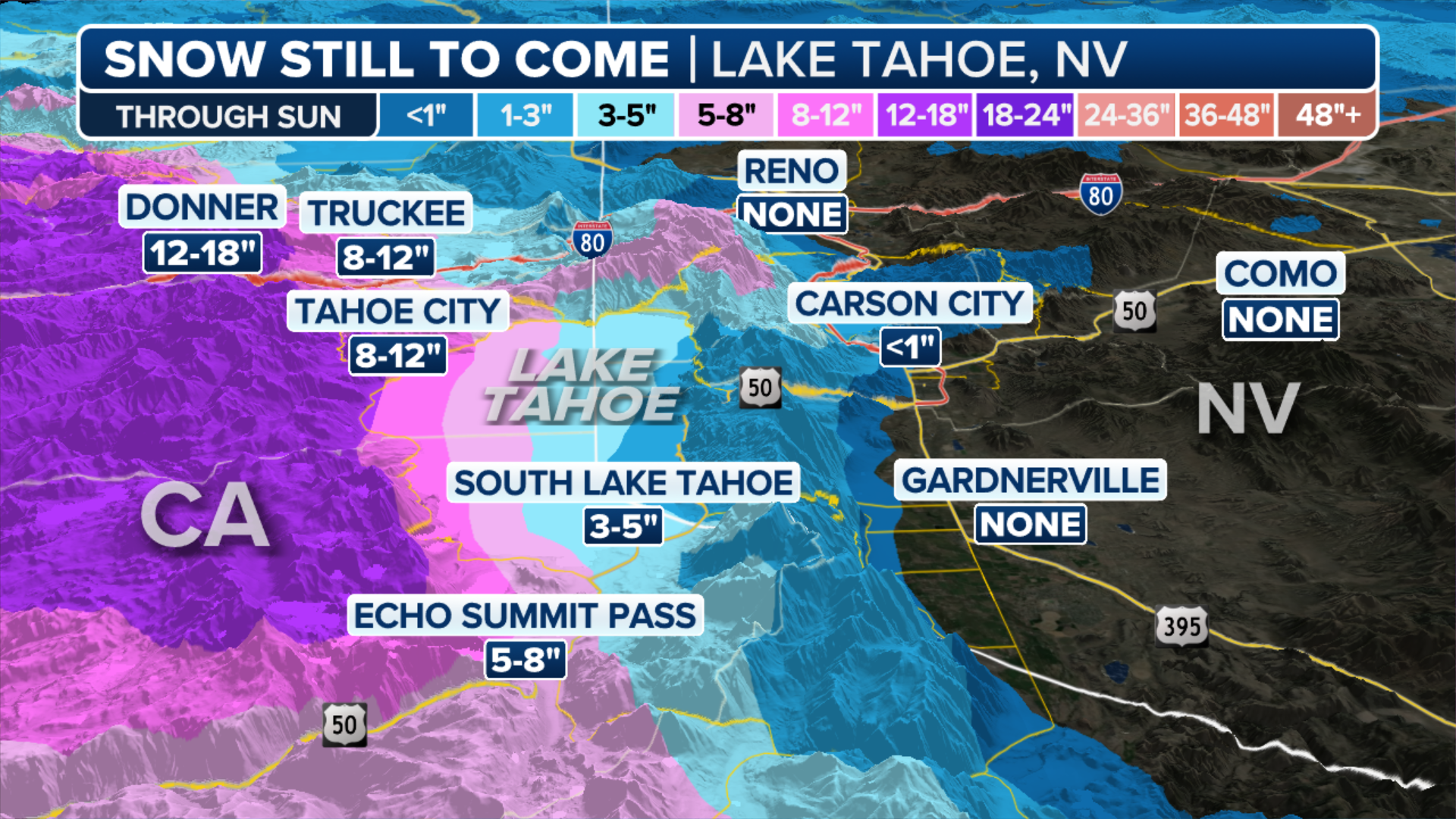 Crippling blizzard to pummel Sierra Nevada with 10+ feet of snow, 100+ mph winds | Fox Weather